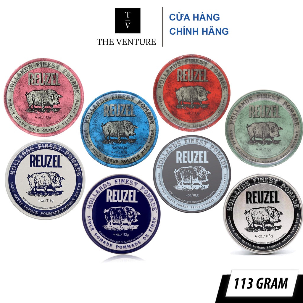 Sáp Vuốt Tóc Reuzel Pomade - 35gr & 113gr | Shopee Việt Nam