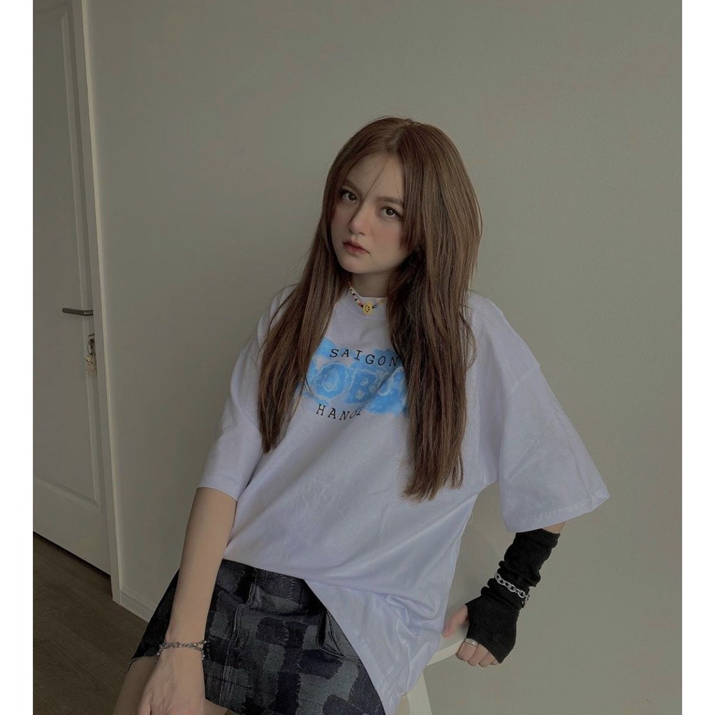 Áo Thun Nam Nữ Local Brand BOBUI Đám Mây Tay Lỡ Oversize Unisex Full ...