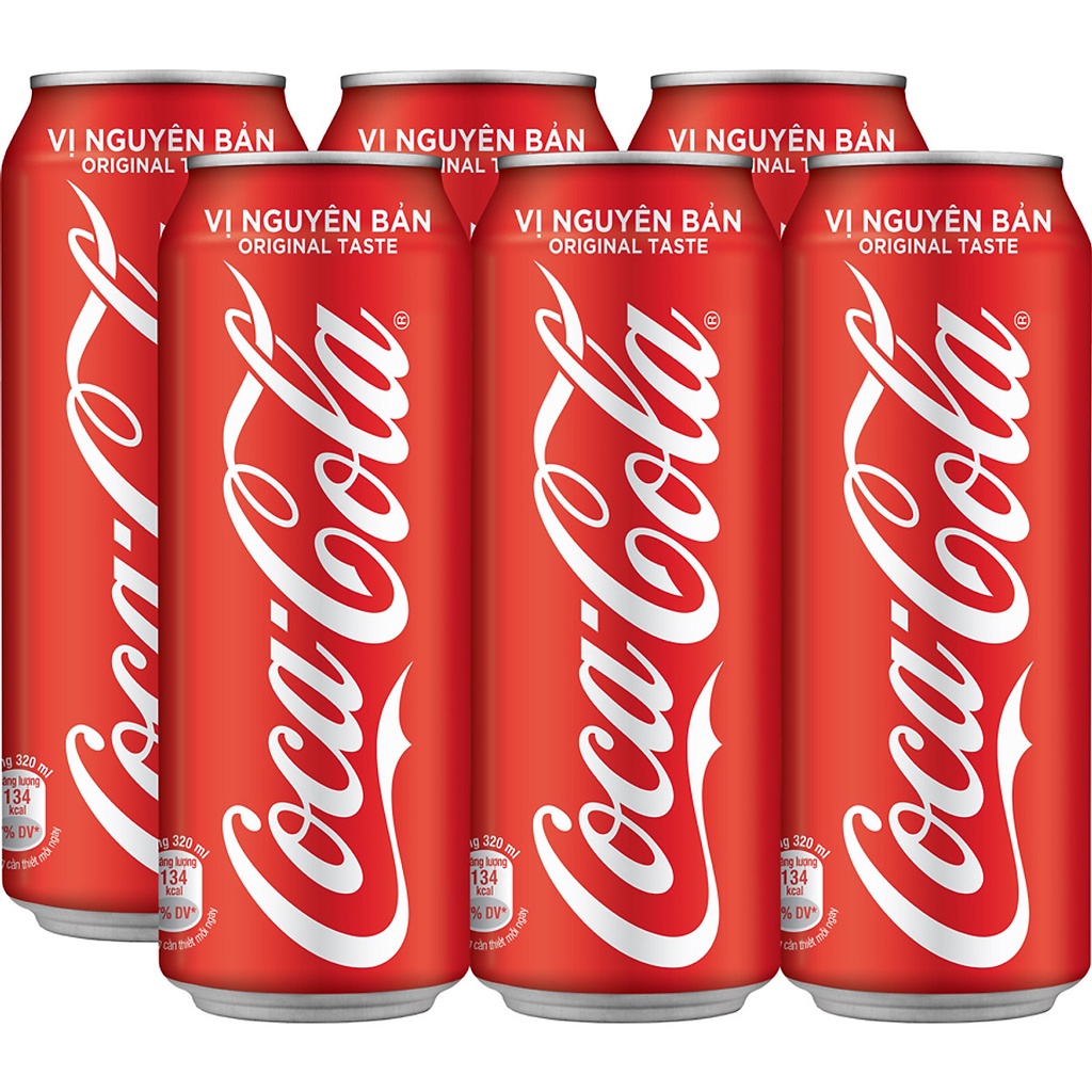 Cocacola ( lốc 6 lon x 320ml) | Shopee Việt Nam