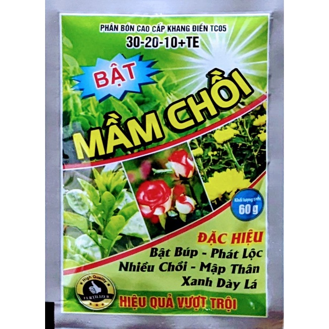 Mua Phân bón Bật mầm chồi 60g. Kích bật chồi, bật lộc, Xanh lá khỏe cây ...