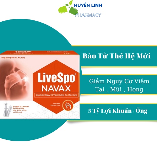 Mua Livespo NAVAX - Xịt Mũi Tăng Đề Kháng Hô Hấp , Phòng Ngừa V.iêm Tai ...
