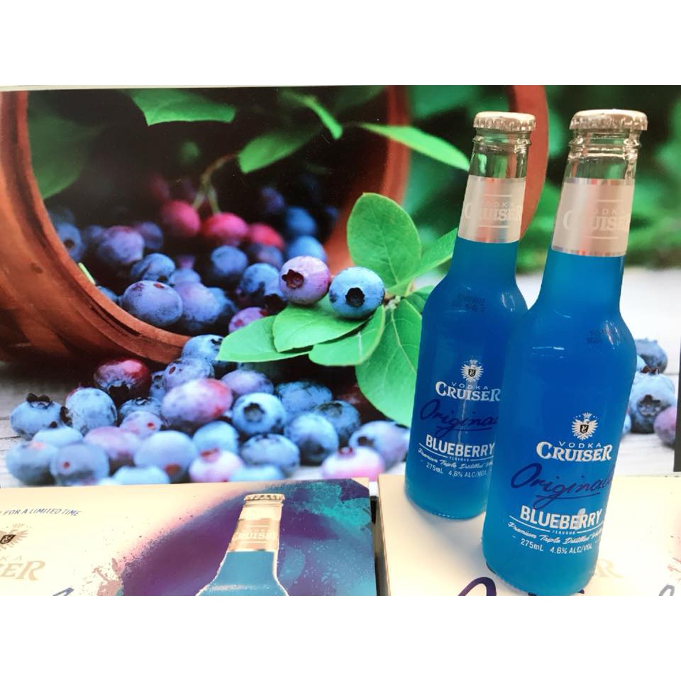 Mua Bia trái cây Vodka Cruiser Việt quốc Blueberry, lốc 6 chai 275ml ...