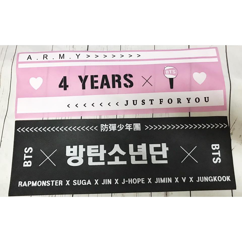 Banner Bts army trang trí trưng bày trang trí bàn học trang trí nhà cửa ...