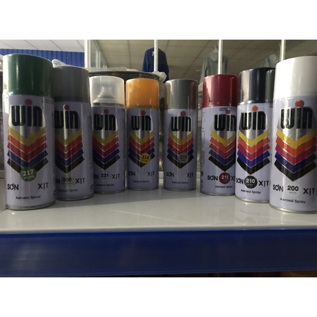 SƠN XỊT WIN - TOA ĐỦ MÀU | Shopee Việt Nam