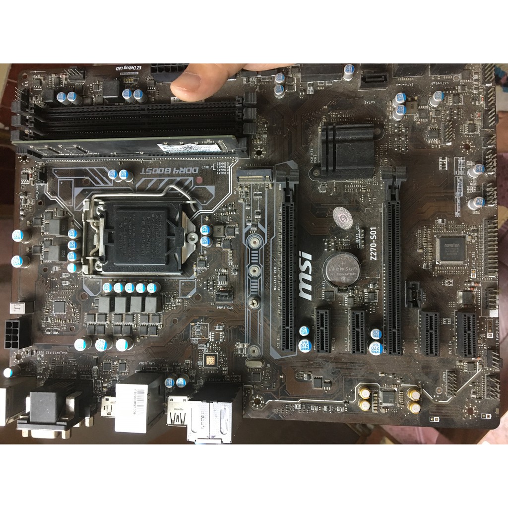 Main MSI Z270-S01 ( ĐÃ SỬ DỤNG) | Shopee Việt Nam