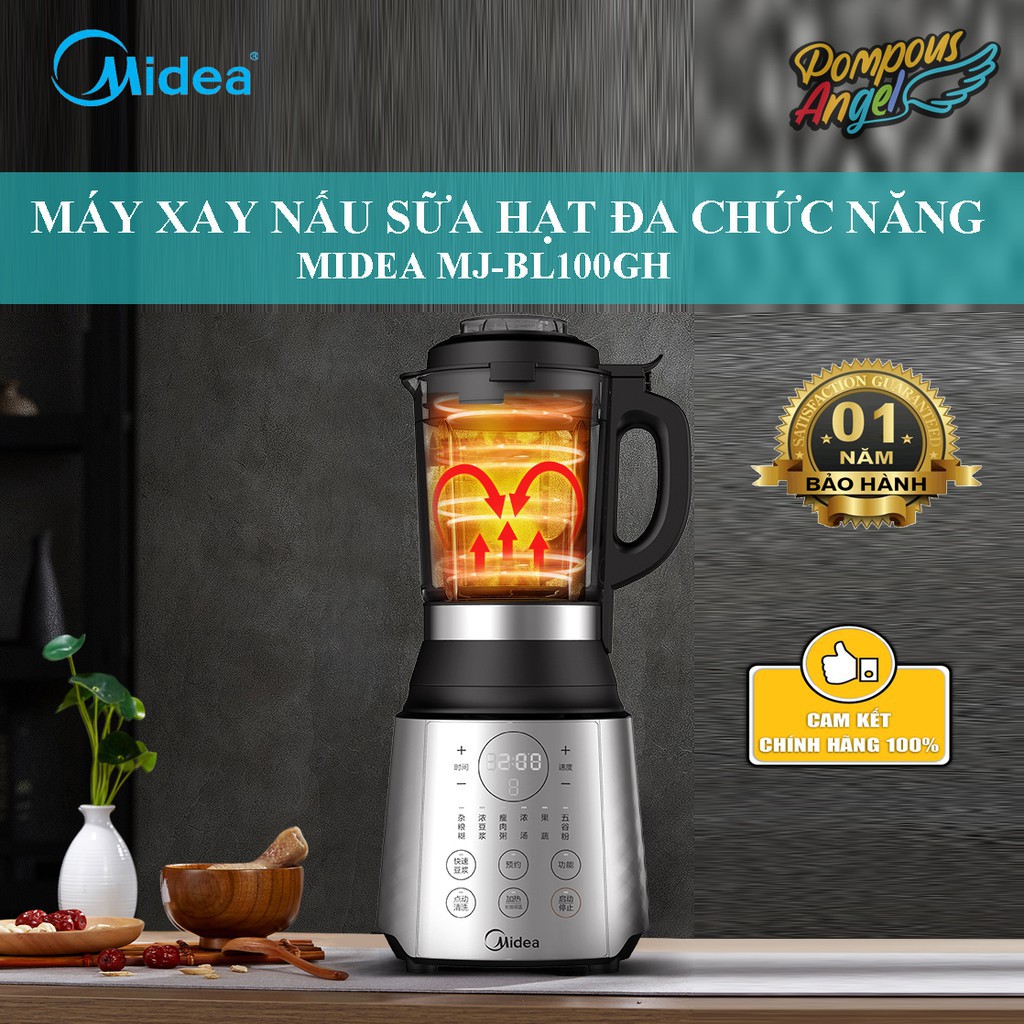Máy xay nấu đa năng MIDEA MJ-BL100GH chính hãng | Shopee Việt Nam