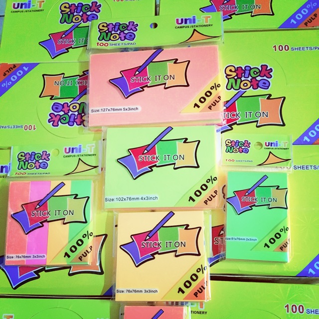 Giấy note nhiều màu | Shopee Việt Nam