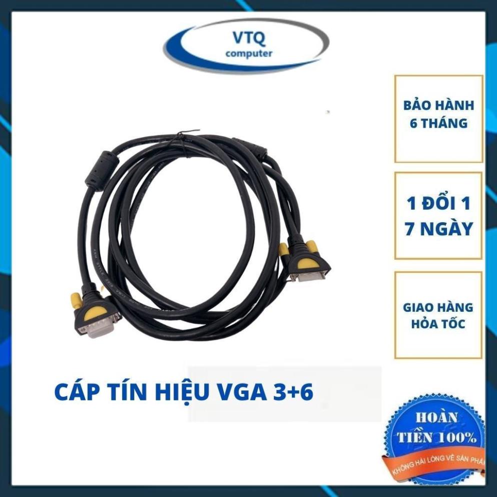 Dây vga 3+6, cáp tín hiều vga 3+6 1.5m, 3m, 5m chính hãng ARIGATO. bảo ...