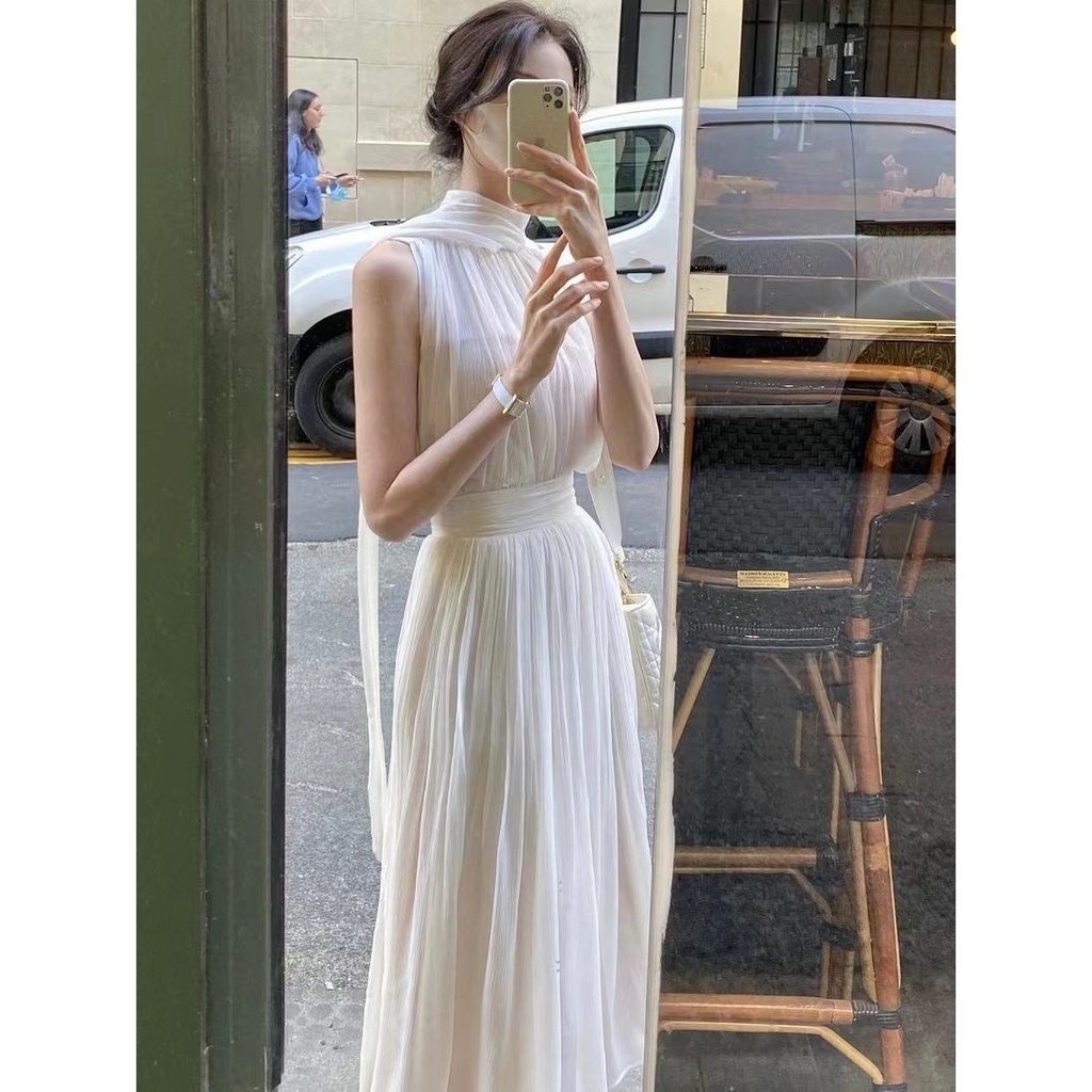 Đầm dạ hội mùa xuân hè 2022 kiểu Pháp ôm eo dành cho nữ thanh lịch ZKSJ ...