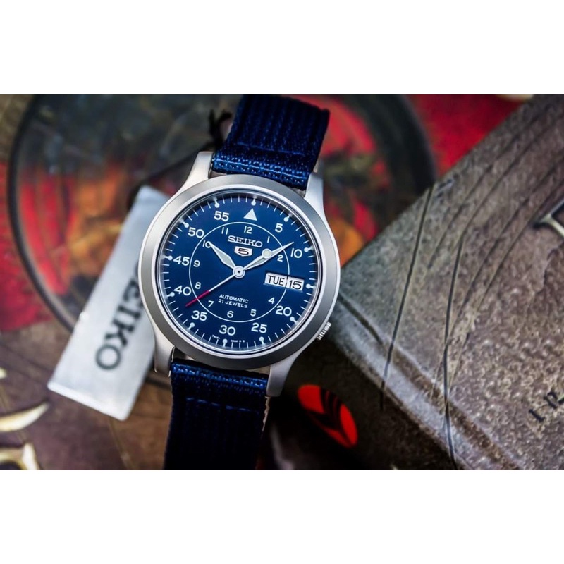 Mua ĐỒNG HỒ NAM CHÍNH HÃNG Seiko 5 SNK805 LỤC QUÂN / SNK807 THỦY QUÂN ...
