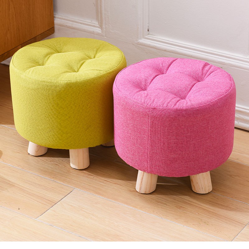 Ghế phân nhỏ Sáng tạo Băng ghế nhỏ Gỗ rắn Ghế sofa Ghế đẩu Dwarf Stick ...