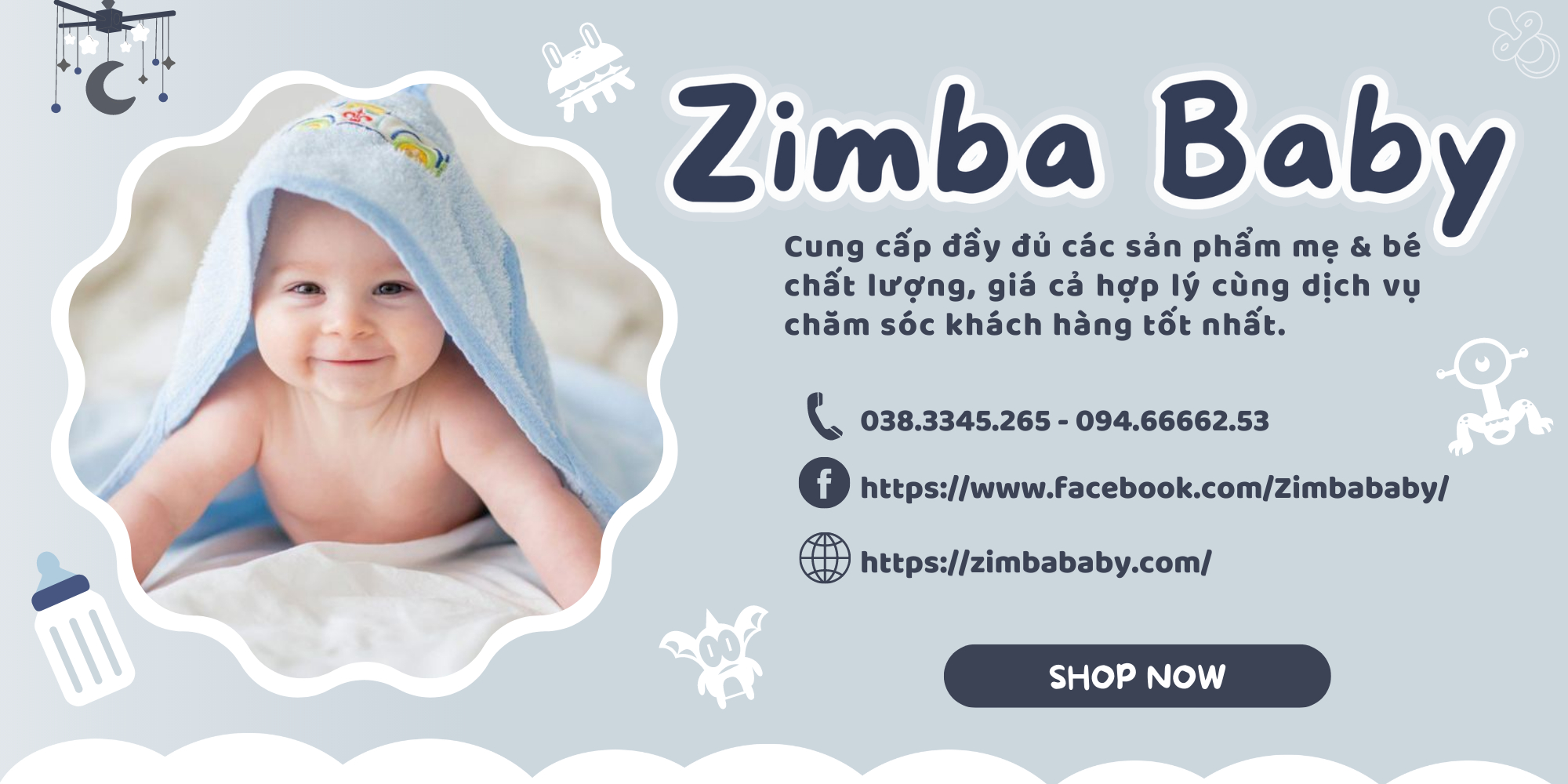 Zimba Baby, Cửa hàng trực tuyến | Shopee Việt Nam