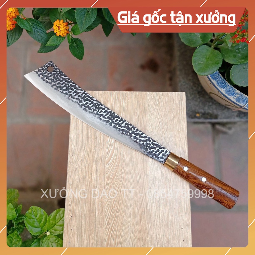 Mua Dao Chặt Cây Parang Rèn Từ Thép Nhíp Ô Tô - Dập Vân Da Báo giá rẻ ...