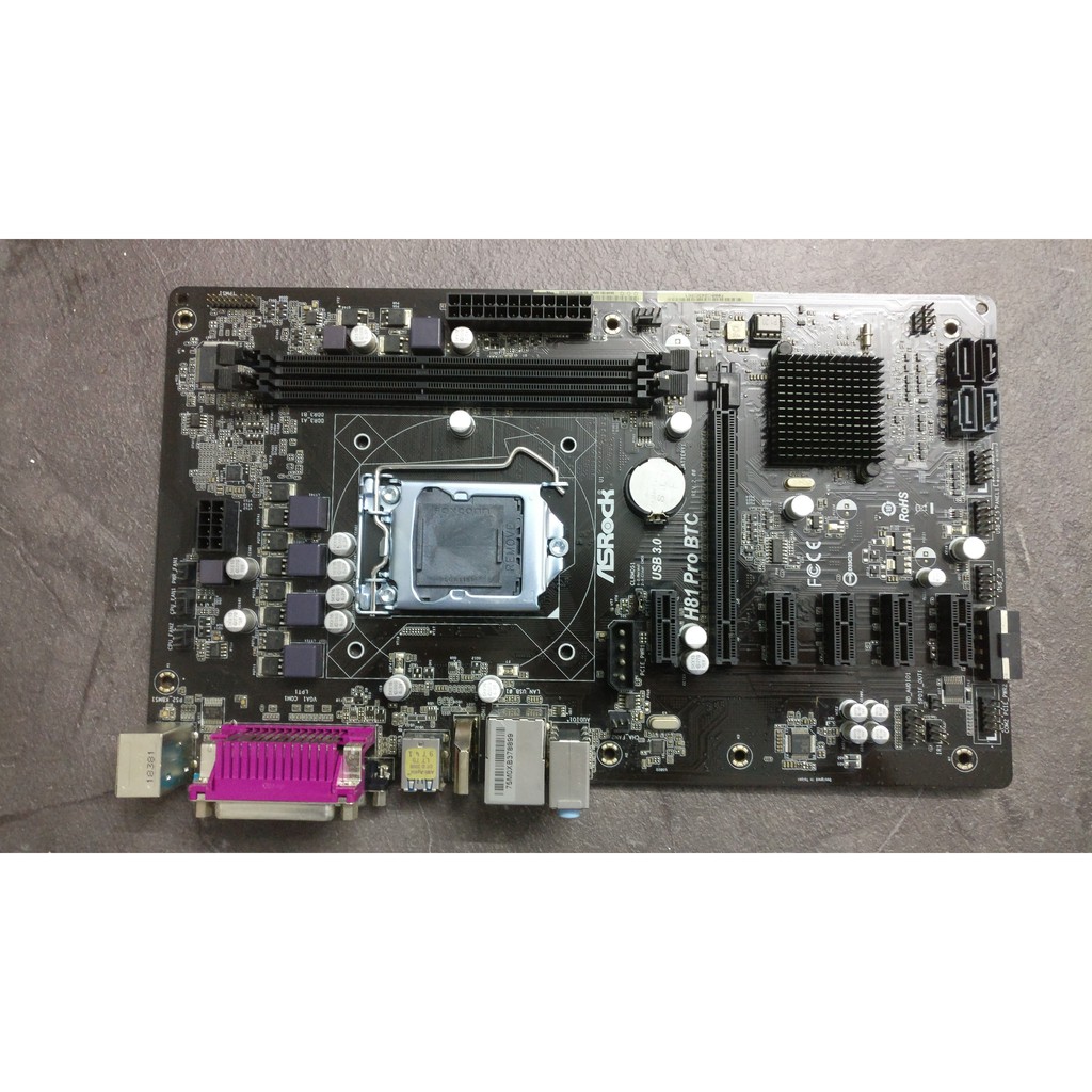 Bo Mạch Chủ Asrock H81 Pro BTC Like New Bảo Hành Chính Hãng Dài ...