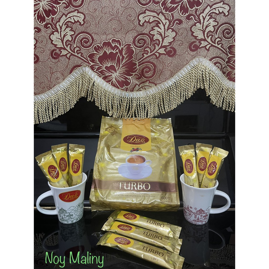 Dao Coffee 3in1 TURBO, 500g (25 gói) | Shopee Việt Nam