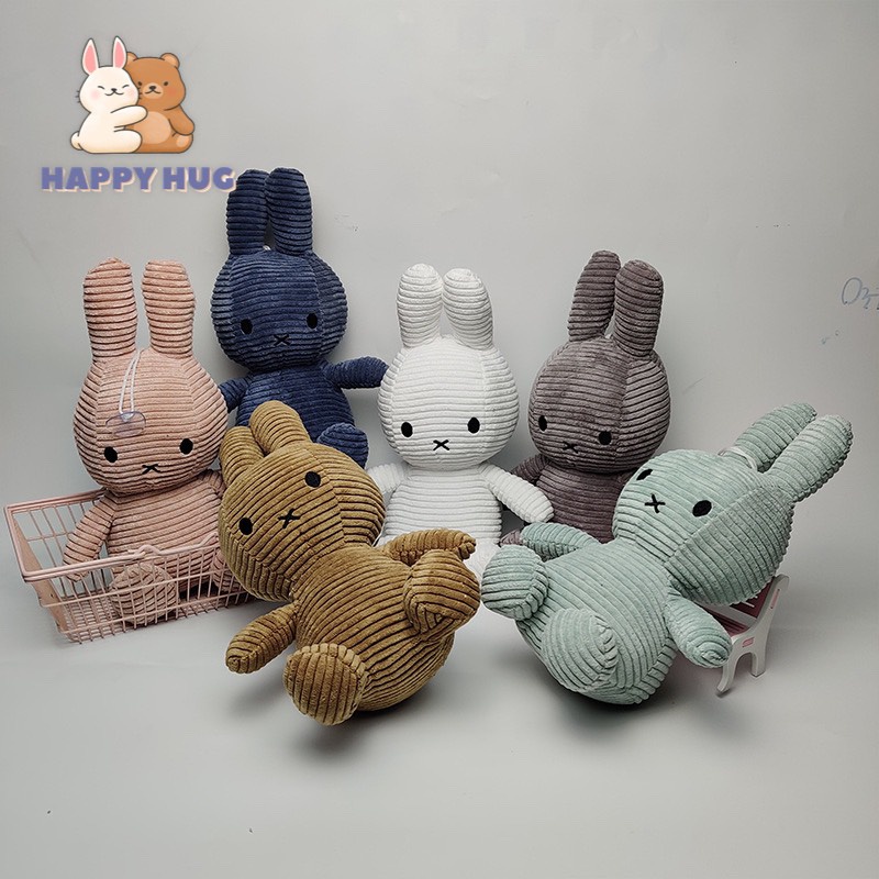 Mua Thỏ bông Miffy dễ thương size 25 cm chất liệu bông nhung mịn cao ...