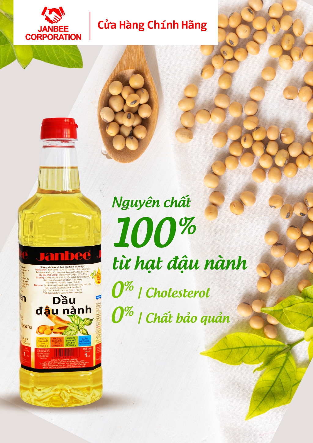 Dầu đậu nành Janbee.Corp - Shopee Mall Online | Shopee Việt Nam