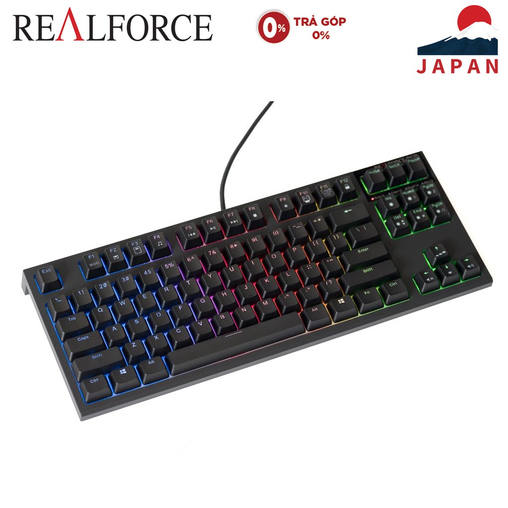 Bàn phím cơ Realforce R2 RGB Tenkeyless | Shopee Việt Nam