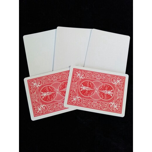 Mua Bộ bài biểu diễn ảo thuật USPCC Bicycle Gaff mặt trống màu xanh dương/đỏ dành cho ảo thuật ...