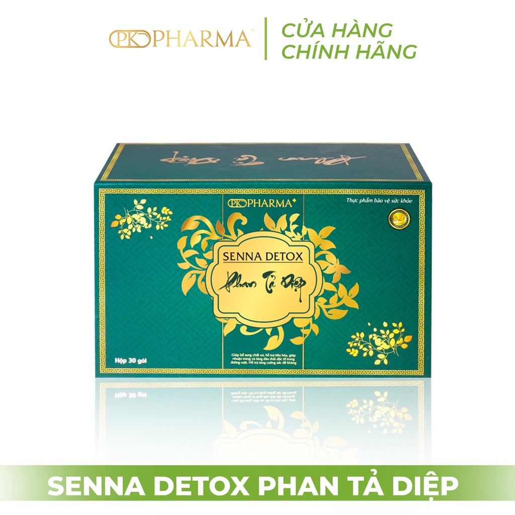Senna Detox Phan Tả Diệp giúp bổ sung chất xơ hỗ trợ tiêu hóa nhuận ...