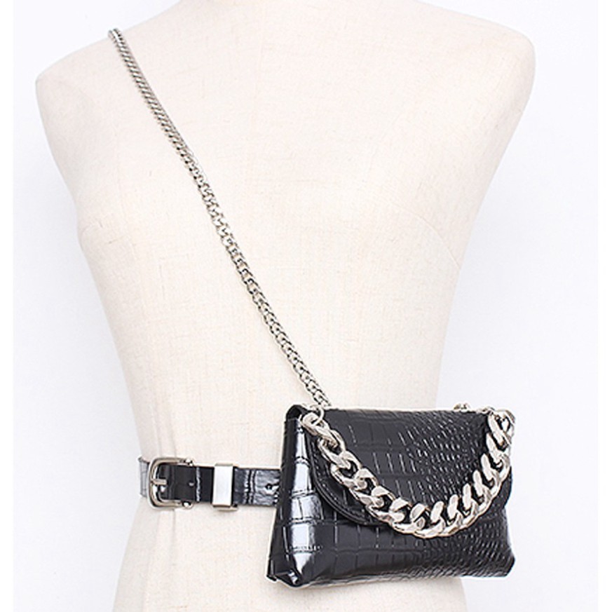 YDGD TÚI ĐEO VAI, TÚI KẸP NÁCH PHỐI XÍCH 3 DÂY BH 445 25 F531 | Shopee ...