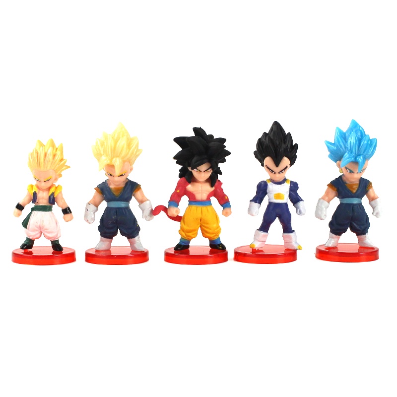 Mua Set 16 Mô Hình Nhân Vật Son Goku Kacarot Vegeta Super Saiyan Frieza ...