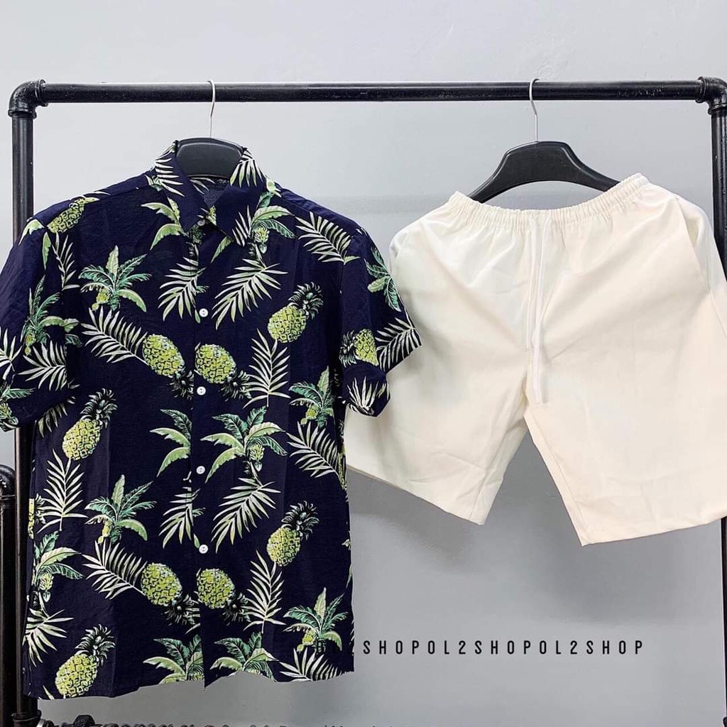Mua Đồng Phục đi Biển Trái Cây Nam Nữ Set đồ đi Biển Gia đình Nhóm 2182