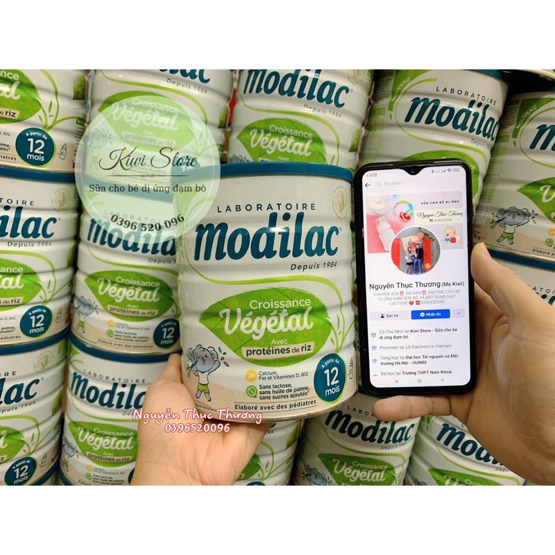 Sữa thực vật Modilac Vegetal cho bé dị ứng đạm bò 700g tại Hà Nội có ...