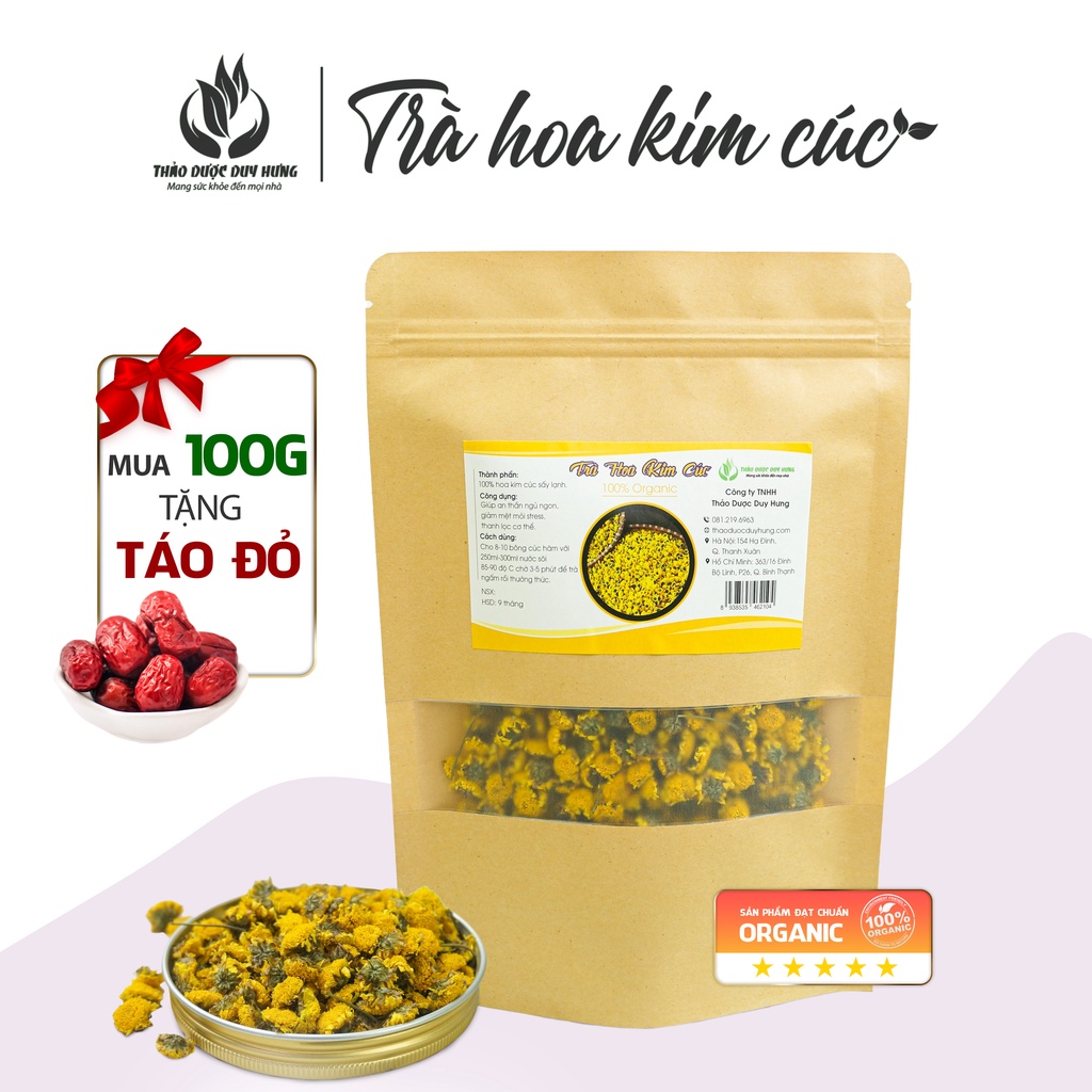Mua Trà Hoa Kim Cúc (Cúc Chi, Cúc Tiến Vua) Sấy Lạnh Nguyên Bông - Trà ...