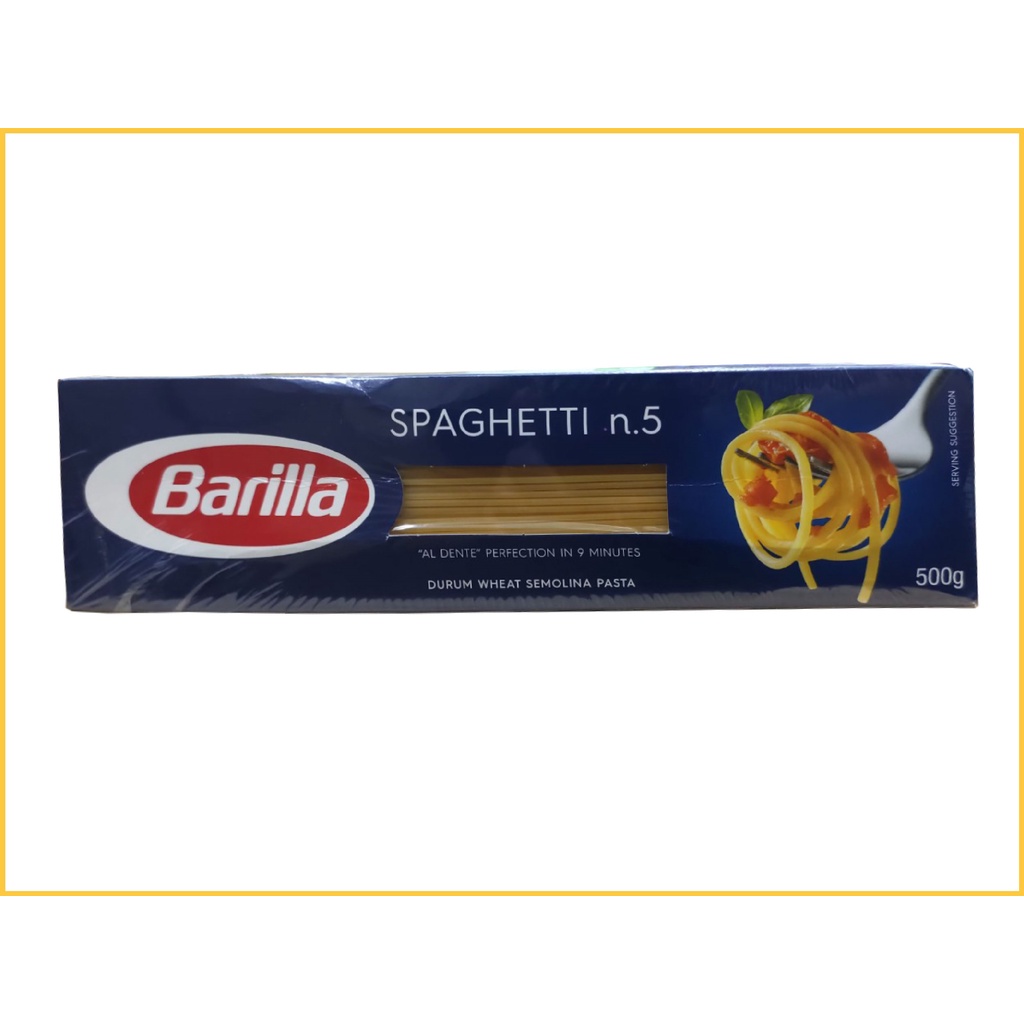 MÌ Ý SPAGHETTI n.5 BARILLA HỘP 500G | Shopee Việt Nam