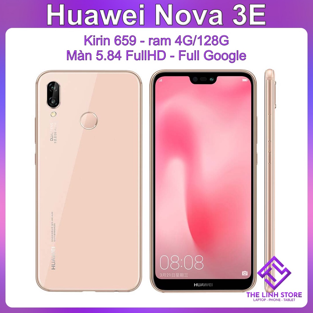 Điện thoại Huawei Nova 3e màn 5.84 inch - Kirin 659 ram 4G 128G | Shopee Việt Nam
