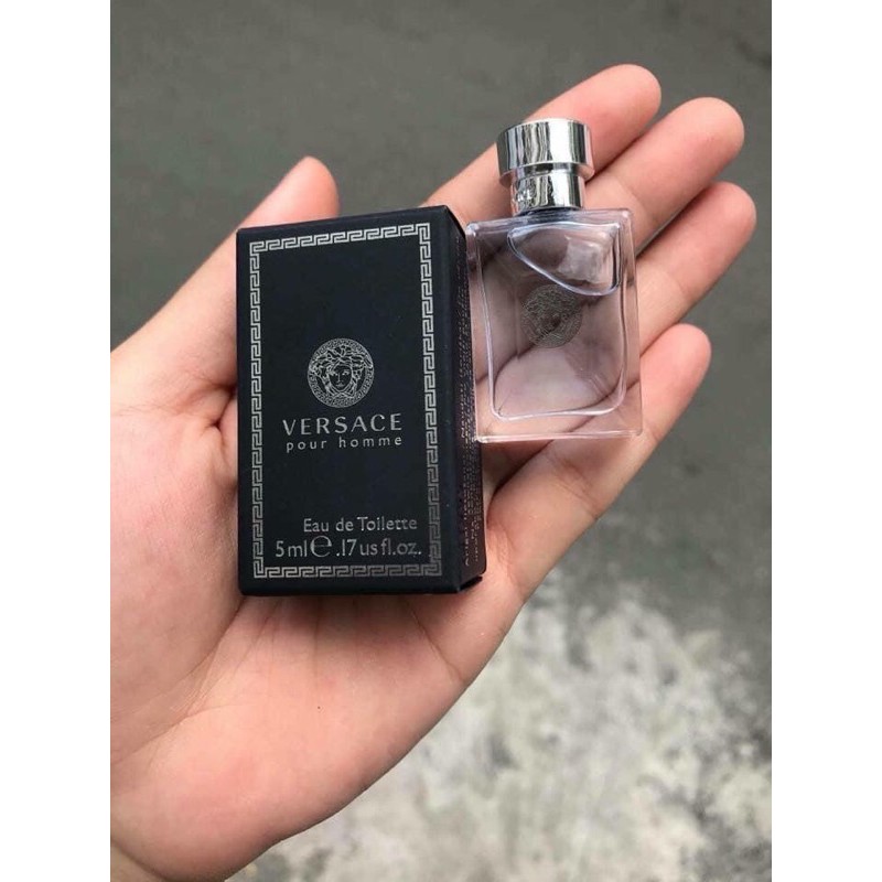 Nước hoa Versace Pour Homme mini 5ml | Shopee Việt Nam