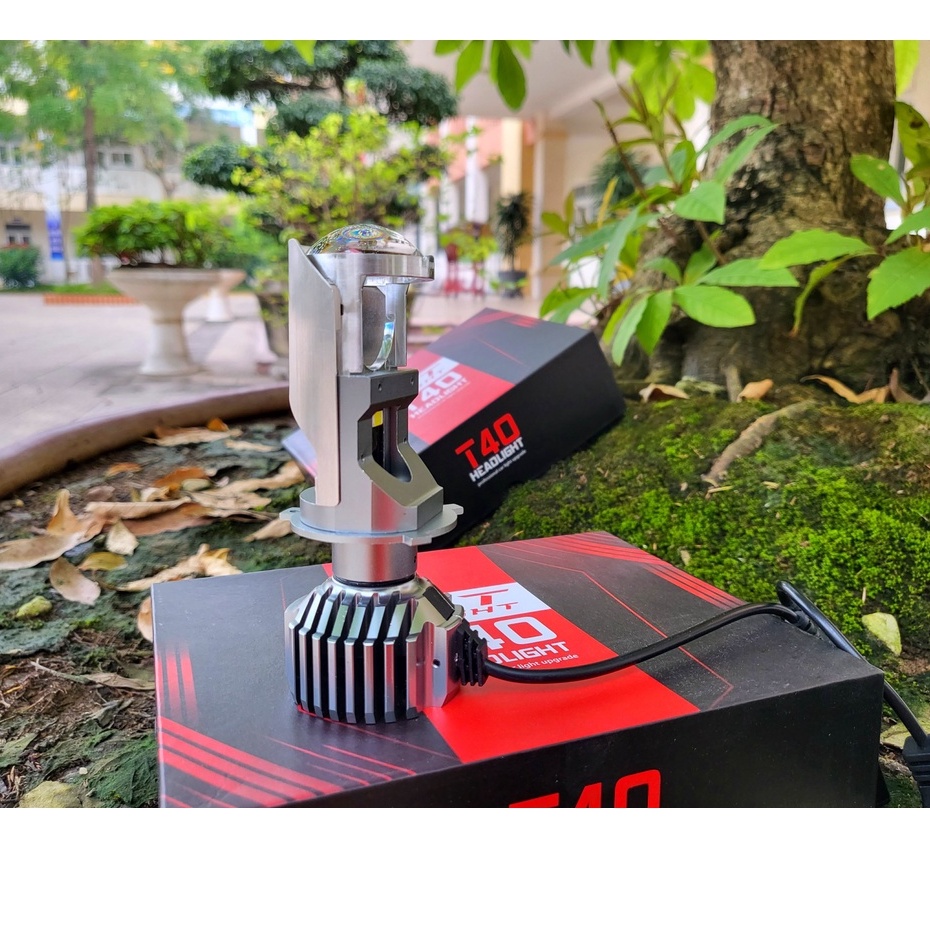 Mua Đèn Pha LED mini T40/F40 Mẫu Mới 2022 Sáng Mạnh Nhất Phân Khúc giá ...
