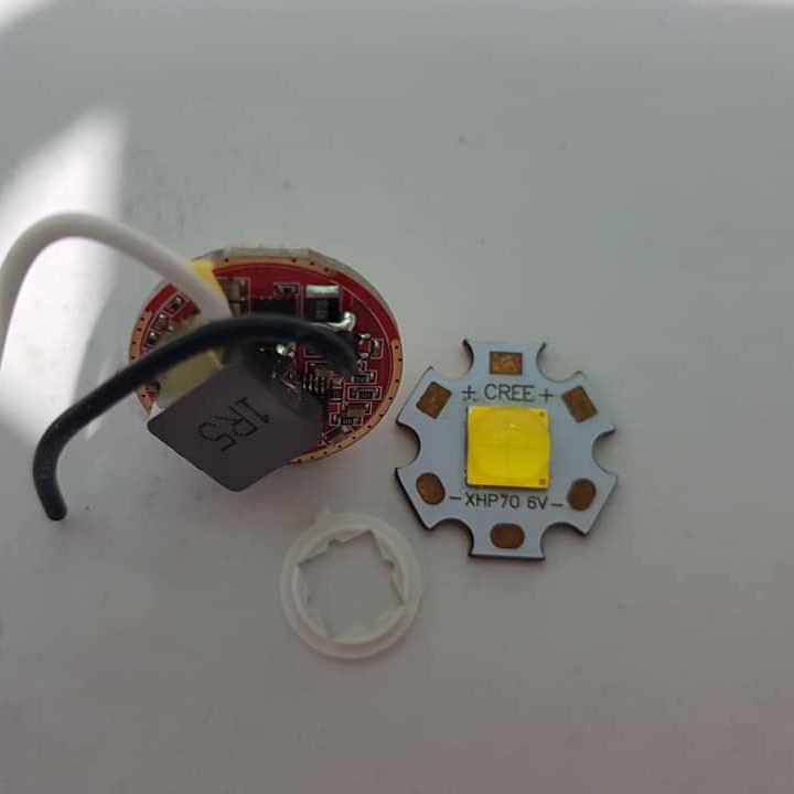 Mua Cree Xhp70.2 chip led siêu sáng (6v) 30w quang thông 4300 lumen ...