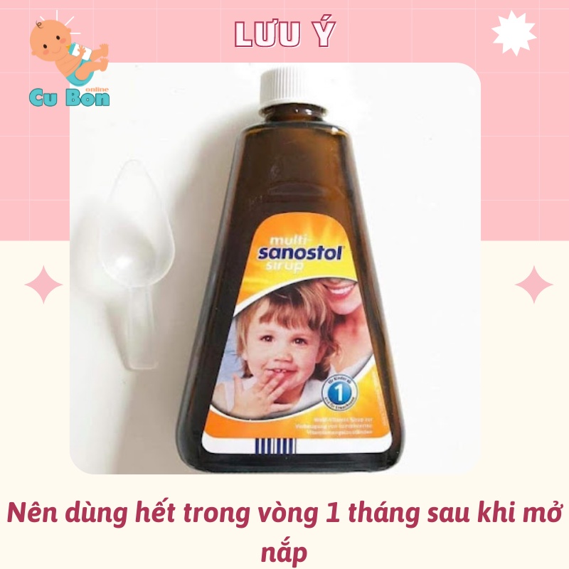 Mua vitamin tổng hợp sanostol số 1 230ml đức cho bé từ 1-3 tuổi giá rẻ nhất | TecKi.Vn