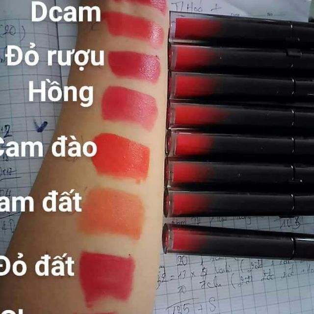Combo son chu đủ màu cho khách | Shopee Việt Nam