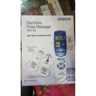 Máy massage xung điện trị liệu Omron HV-F128 - tặng kèm 2 miếng dán xung điện omron | Shopee ...