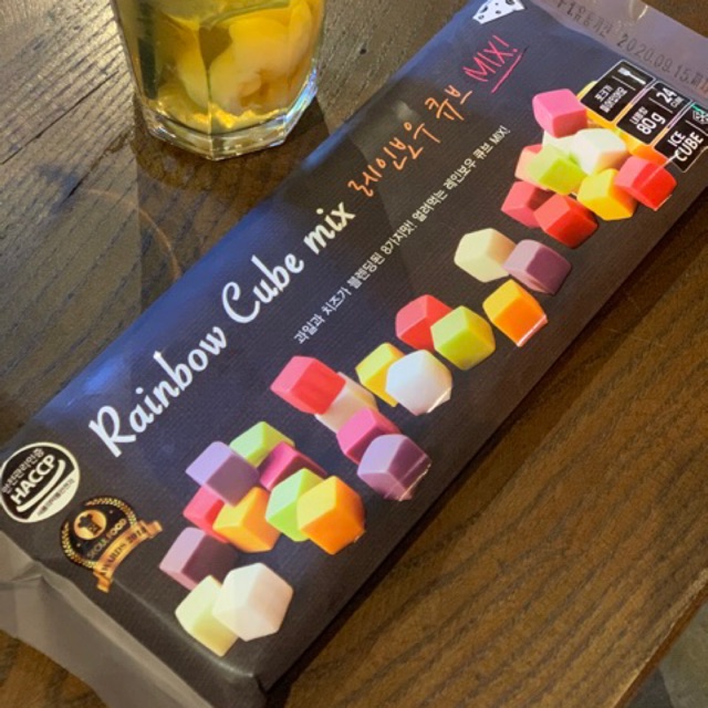 Phô mai hoa quả Hàn Rainbow Cube Mix | Shopee Việt Nam