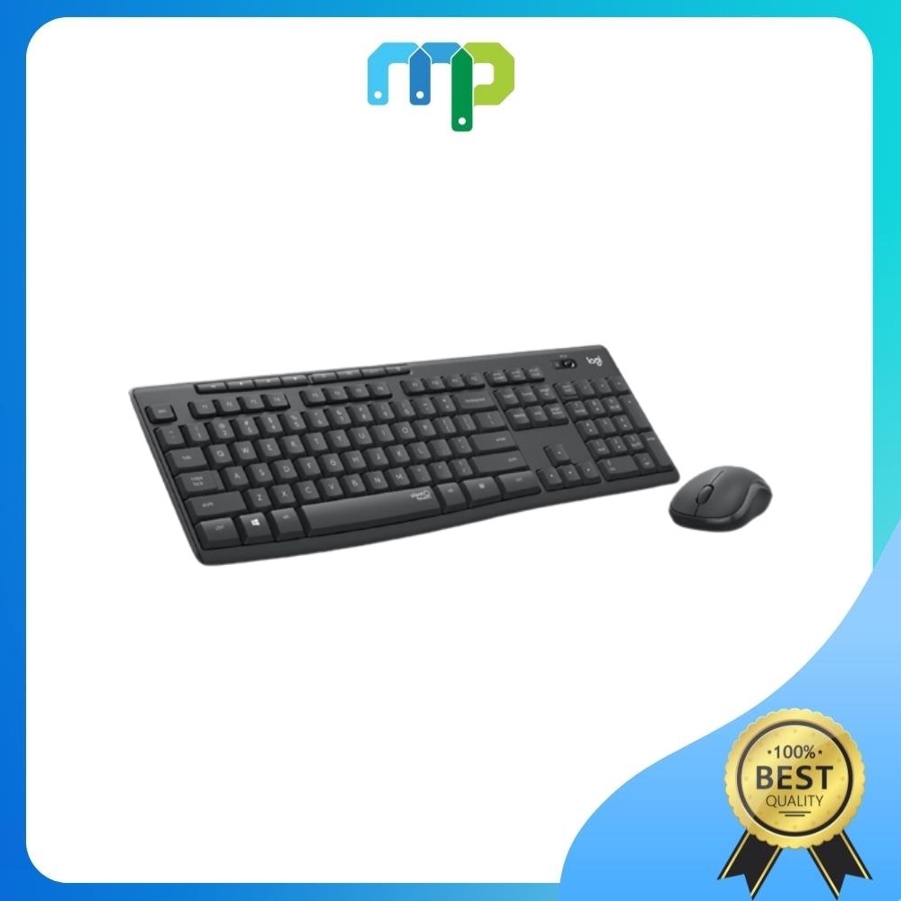 Bộ bàn phím và chuột không dây Logitech MK295 Silent | Shopee Việt Nam