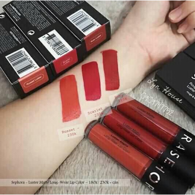 Son sephora luster matte có sẵn | Shopee Việt Nam