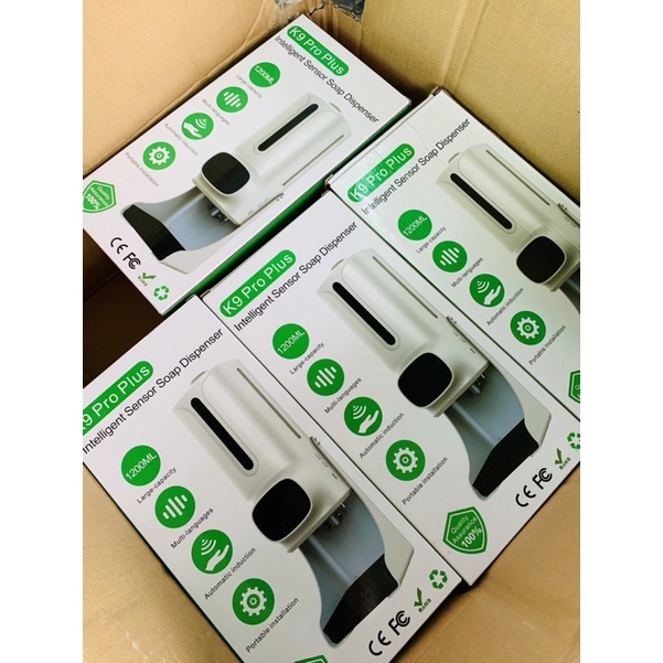 Mua MÁY ĐO THÂN NHIỆT k9 pro plus KIÊM XỊT SÁT KHUẨN TAY TỰ ĐỘNG MÁY ...