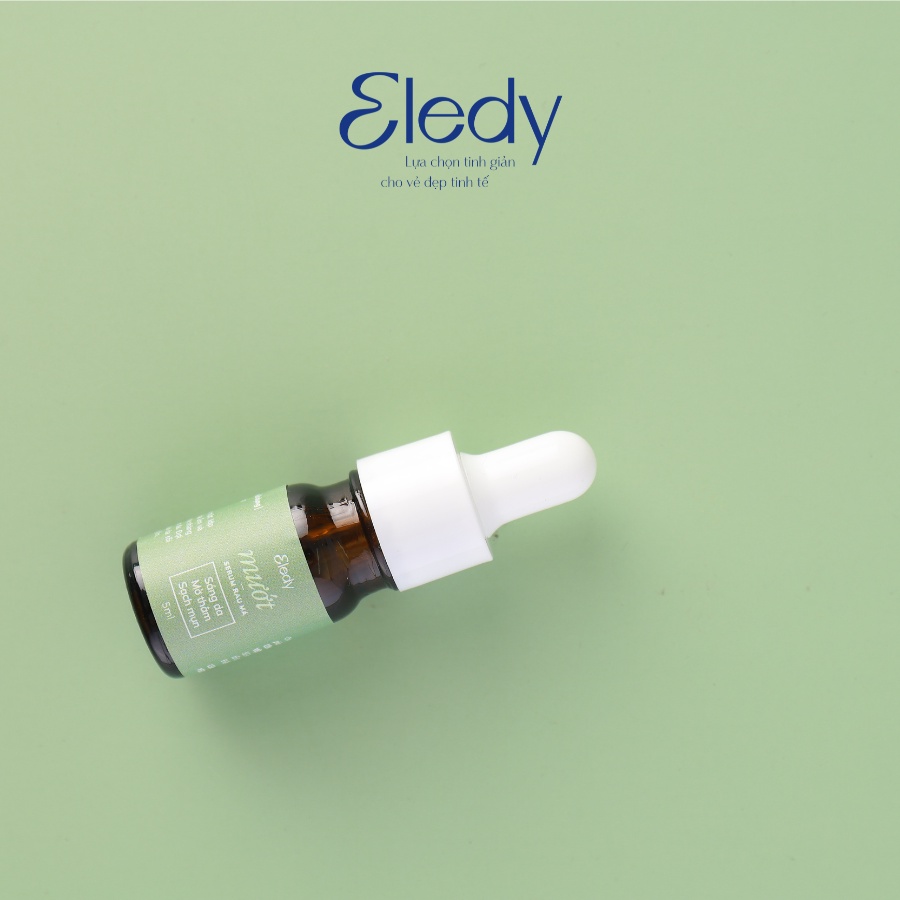 Mướt - Serum rau má ELEDY 5ml - Giảm mụn, sáng da mờ thâm, hạn chế sẹo ...