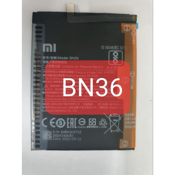 Pin Xiaomi BN36_ Xiami Mi 6X | Shopee Việt Nam