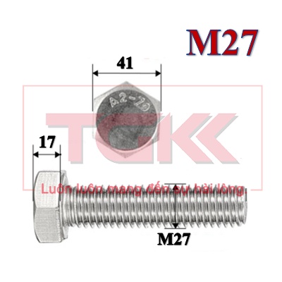 Bulong inox 304 M27 (130-200mm) | Shopee Việt Nam