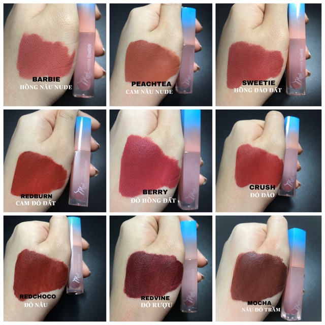 SET SON MINI (tự chọn 3 màu) | Shopee Việt Nam