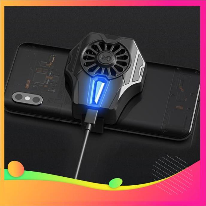 n78 Quạt tản nhiệt gaming MEMO DL01 thế hệ 5 cho điện thoại sò lạnh tích hợp màn hình led công ...