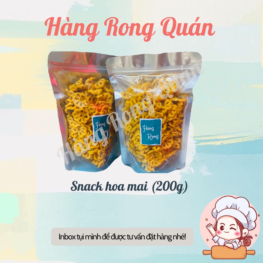 Snack hoa mai (200g) | Shopee Việt Nam