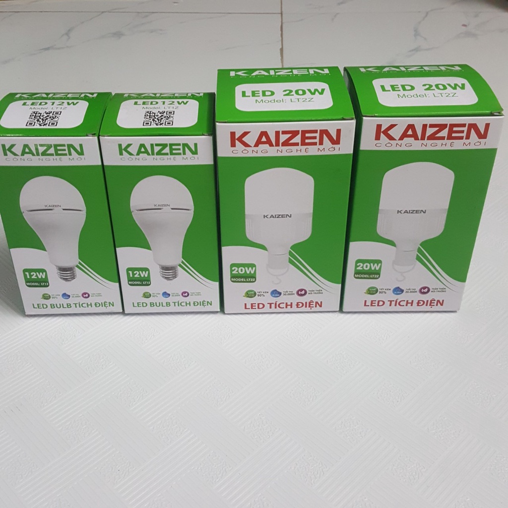 Mua Bóng LED bulb tích điện 12W, 20W KAIZEN (hàng công ty) giá rẻ nhất ...