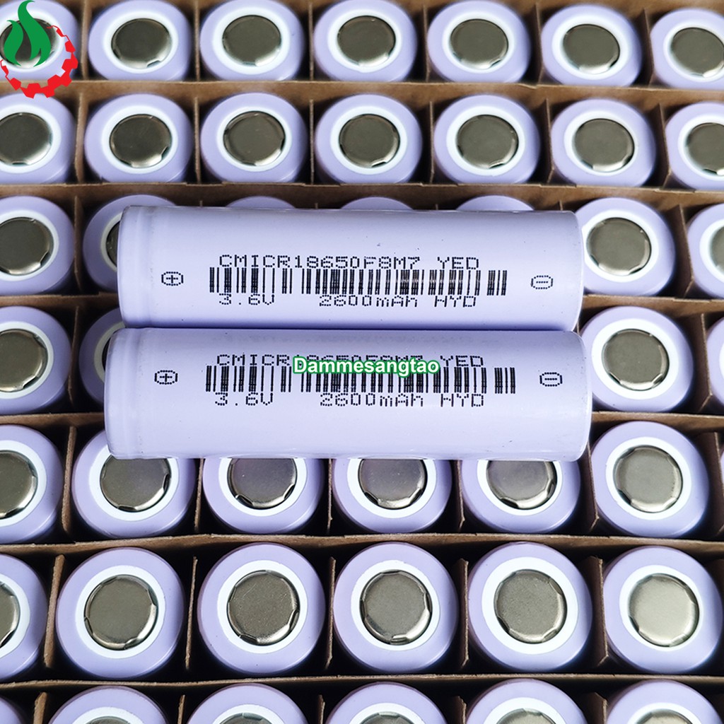 Thùng 100 Cell Pin 18650 CM 2600mah 5C (Xả 10A) | Shopee Việt Nam