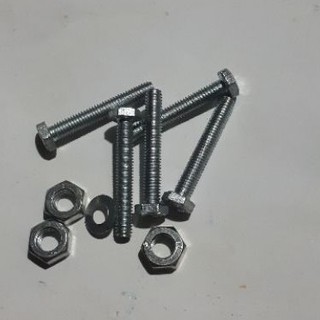 10 bộ bu lông- ecu M6 M8 M10 có vòng đệm | Shopee Việt Nam